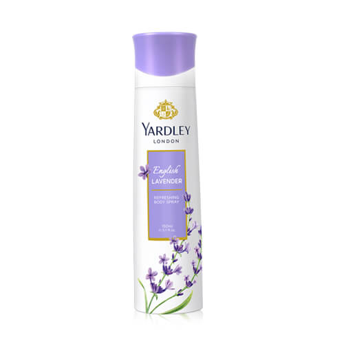 Yardley English Lavender Body Spray 150ml - Visit Cosmetics
