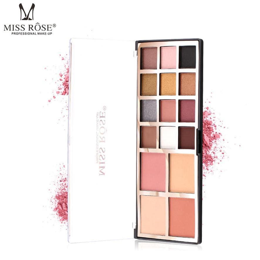 MISS ROSE Eyeshadow and Blush Palette - Visit Cosmetics