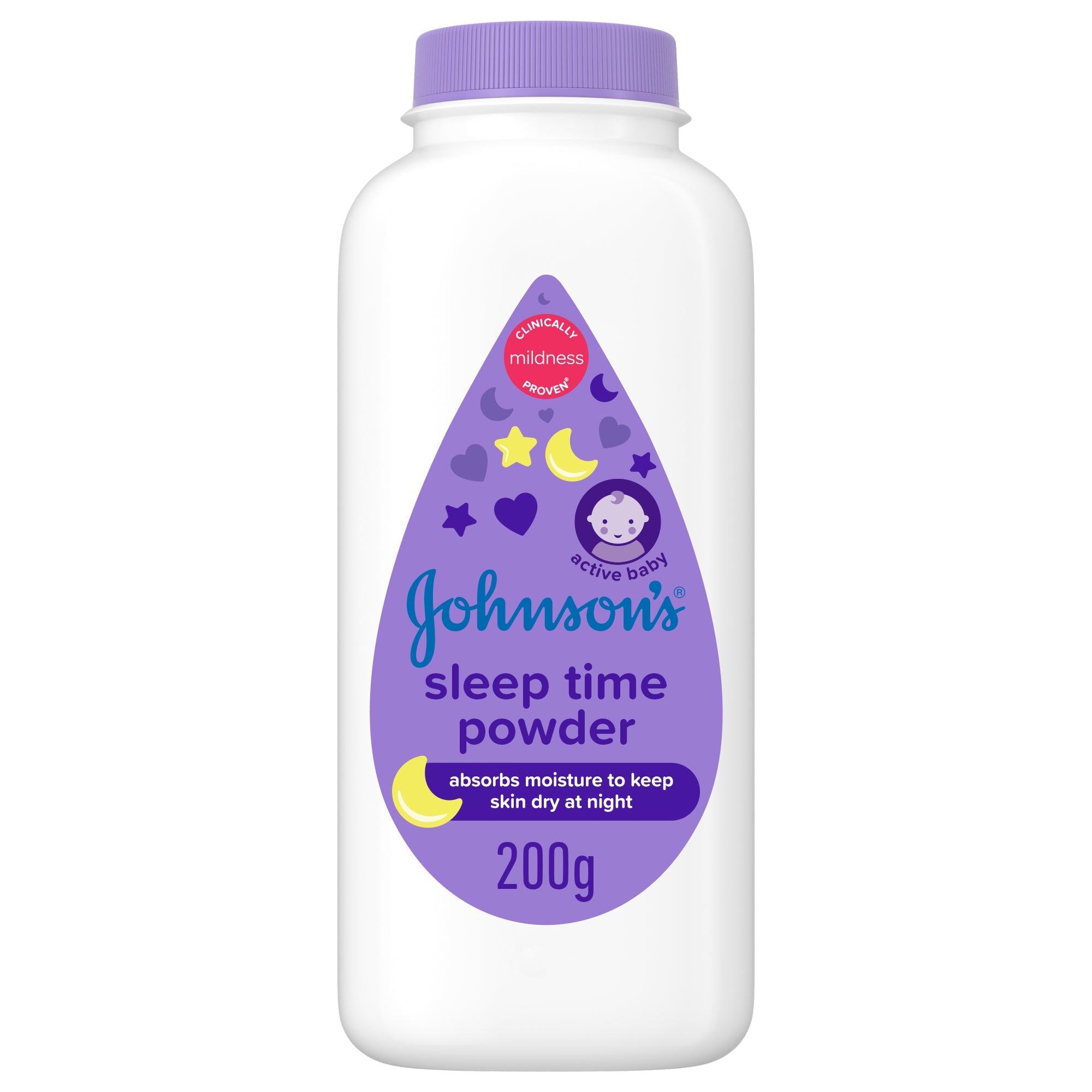 Johnson's- Baby Sleep Time Powder, 200g - Visit Cosmetics