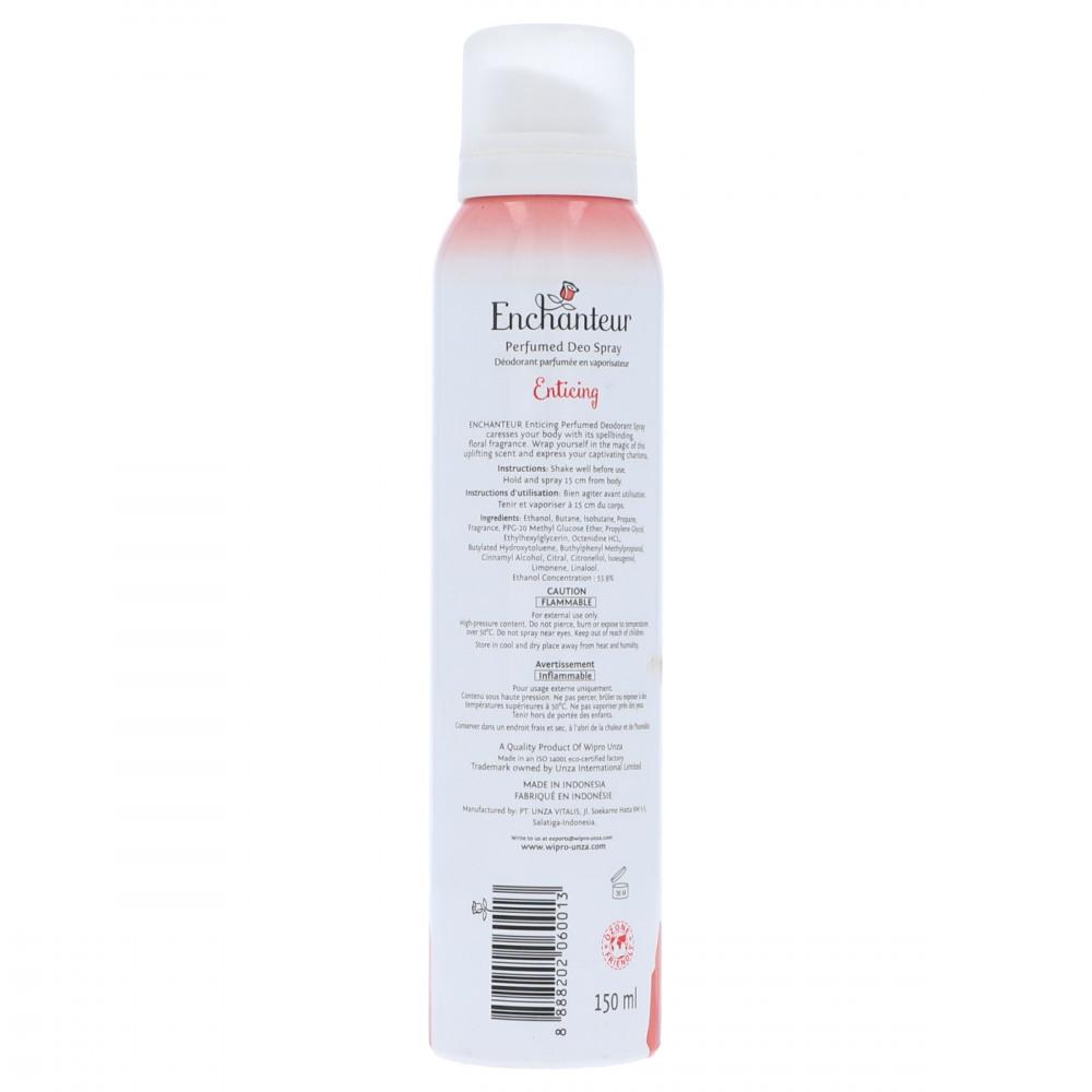 ENCHANTEUR DEODORANT ENTICING 150 ML BASIC - Visit Cosmetics
