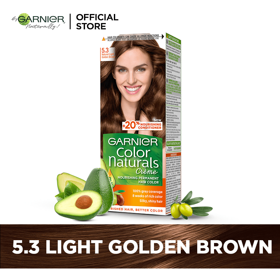 Light Golden Brown Hair Color Garnier