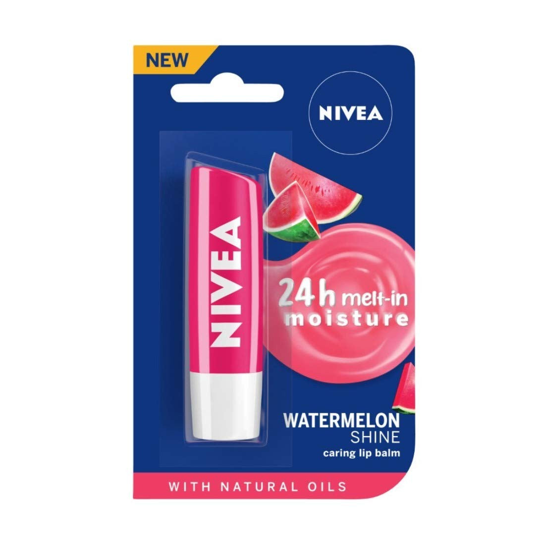 Nivea Lip Balm Watermelon Shine 4.8G - Visit Cosmetics