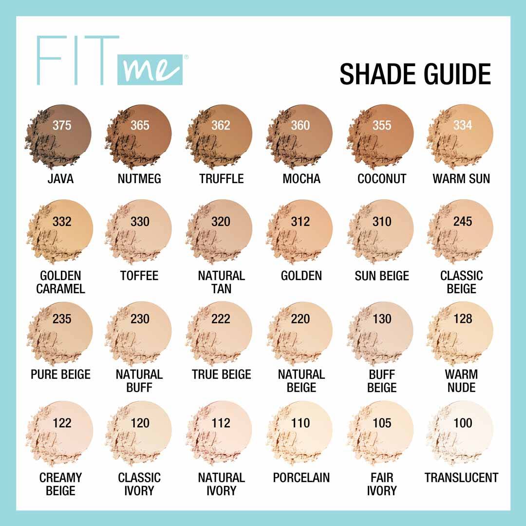 Maybelline Matte And Poreless Swatches